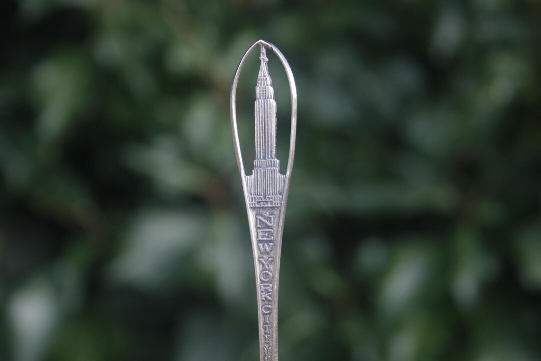 Vintage Spoon New York Empire State Building USA American America ...