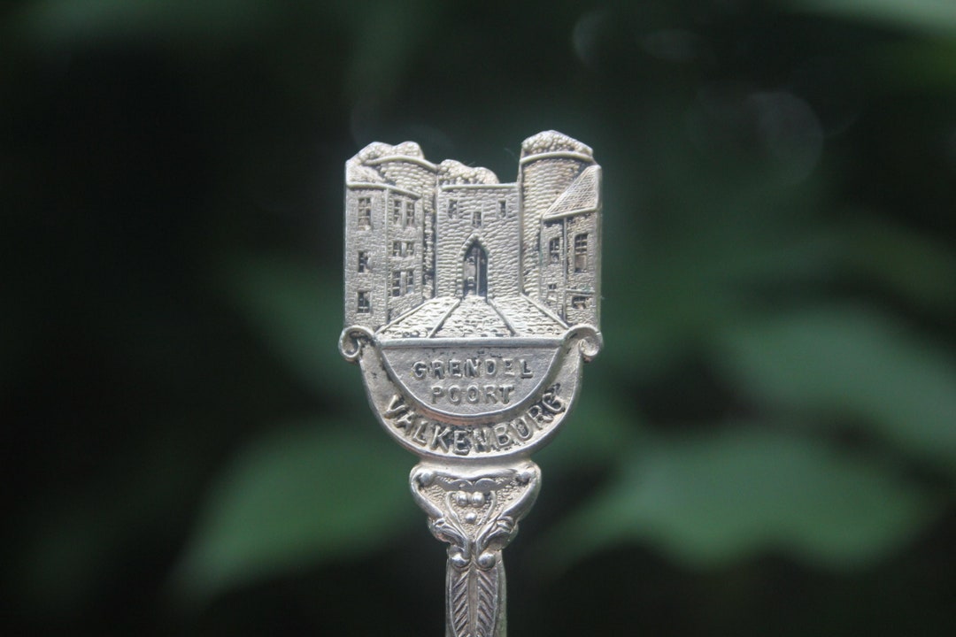 Vintage Spoon Valkenburg Grendelpoort Nederlands Holland Dutch Souvenir ...