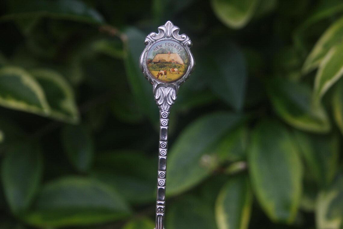 Vintage Spoon New Forest Pony England Souvenir - Etsy