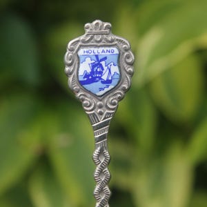 Vintage Spoon Holland Netherlands Souvenir - Etsy