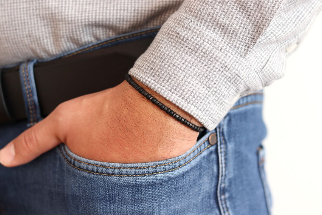 Morse Code Be Strong and Courageous Bracelet, Joshua 1:9 Bible Verse ...