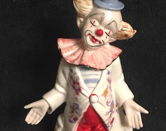 Porcelain clown | Etsy