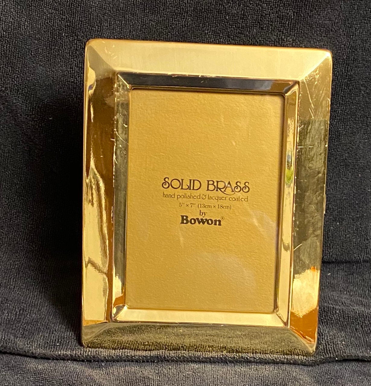 Photo Album/picture Frame Solid Brass by Bowon - Etsy