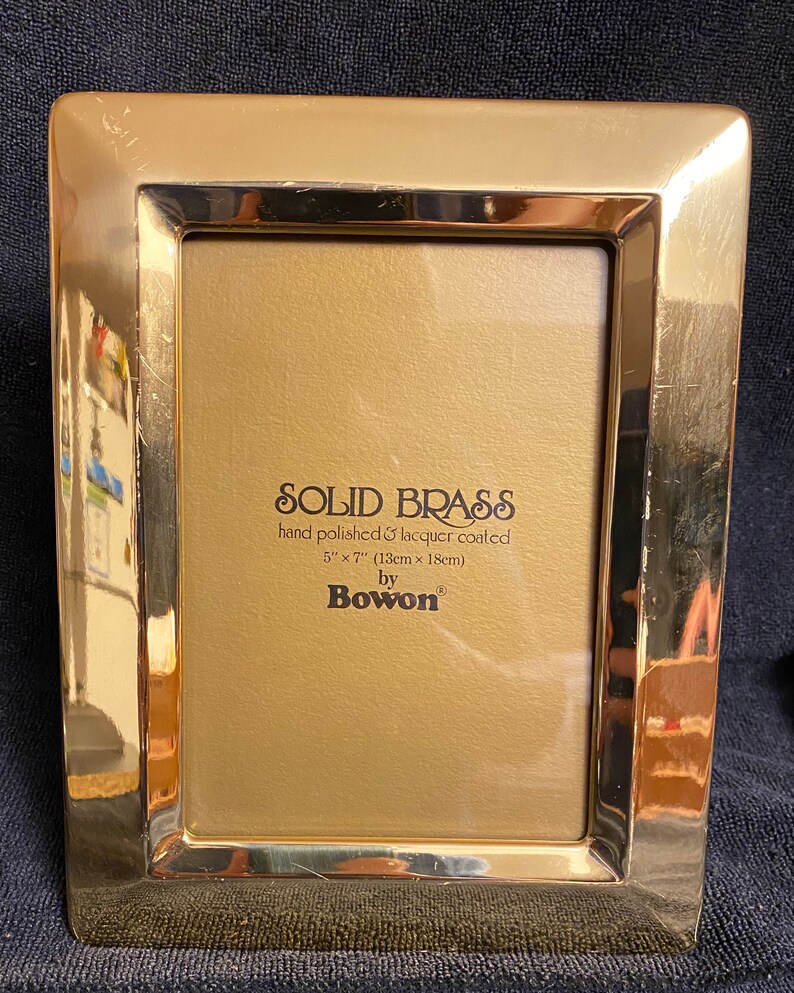 Photo Album/picture Frame Solid Brass by Bowon - Etsy