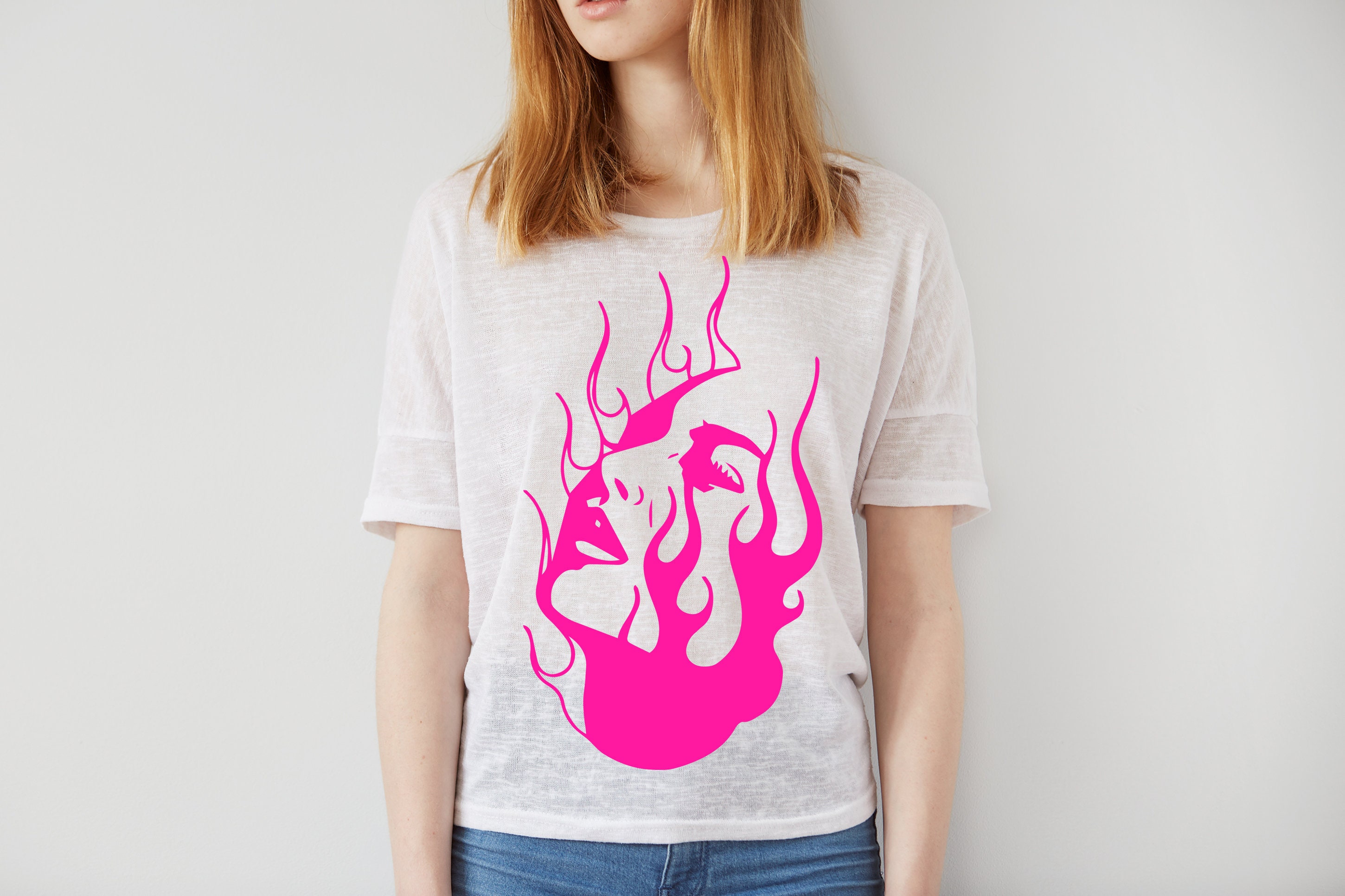 Woman Fire Svg, Svg Files, Png Files, Eps Files, Pdf Files, Svg File ...