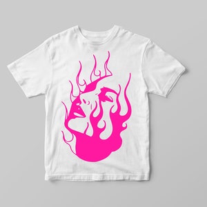 Woman Fire Svg, Svg Files, Png Files, Eps Files, Pdf Files, Svg File ...