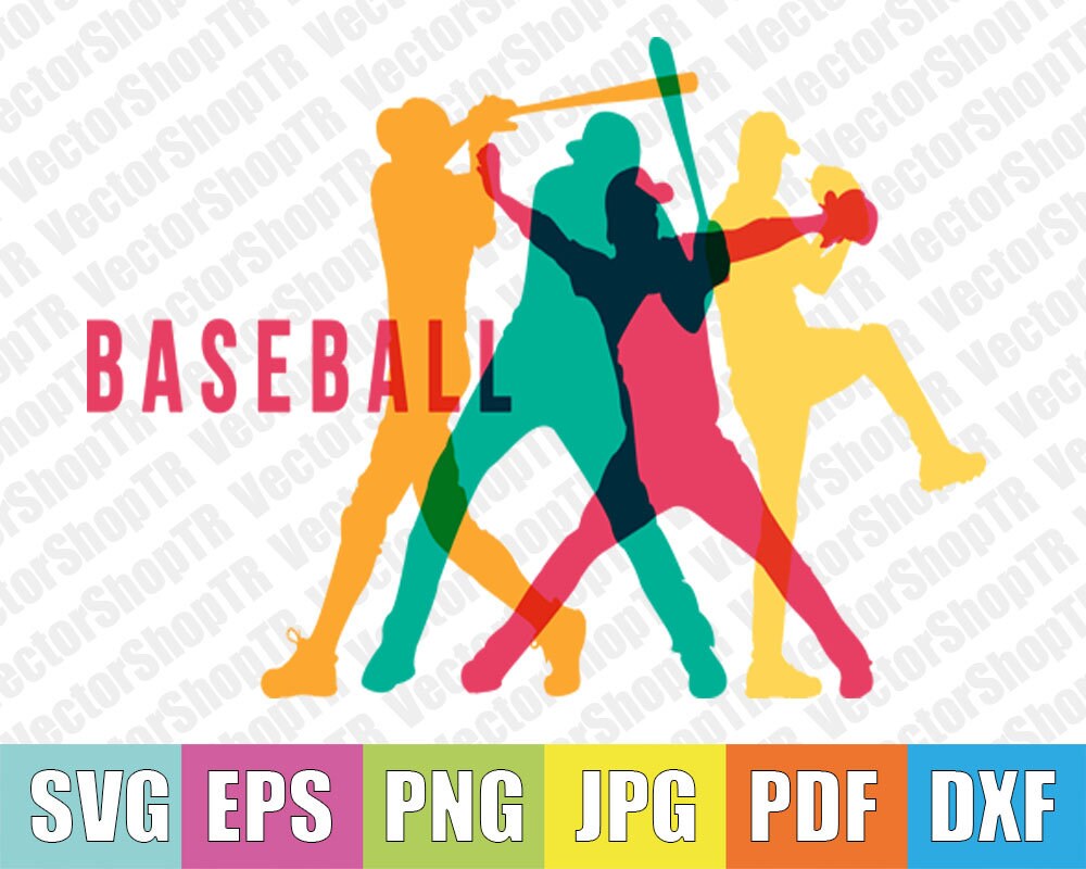 American Baseball Svg, Svg Files, Png Files, Eps Files, 4th of July Svg ...