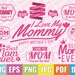 Mothers Day Svg Bundle Svg Files Png Files Eps Files Pdf - Etsy