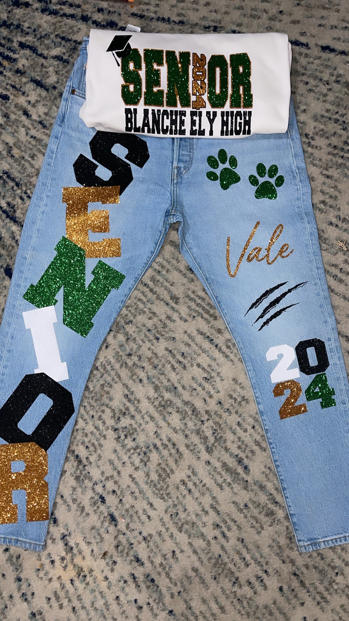 Custom Senior Sweater and Skirt Set 2024 - Etsy