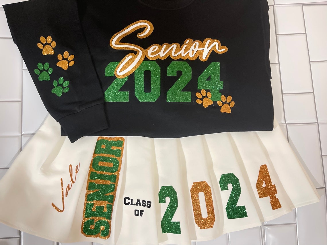 Custom Senior Sweater and Skirt Set 2024 - Etsy