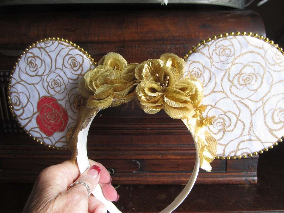 Georgeous in Gold Disney Ears - Etsy