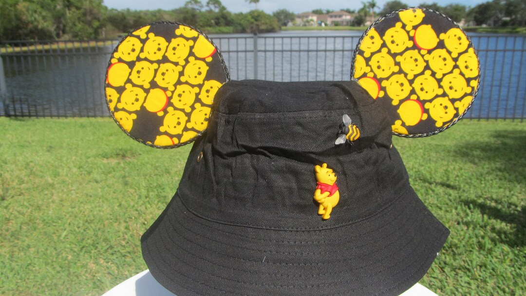 Kids Winnie the Pooh Hucket Hat - Etsy
