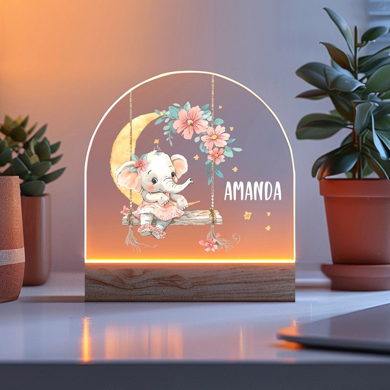 Elephant Light - Etsy