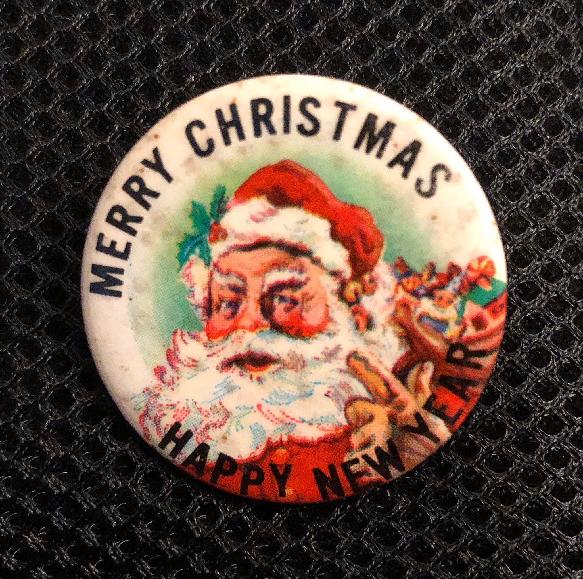 Vintage Santa Claus Pin - Etsy