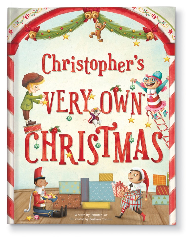 Christmas Story Book for Kids Personalized BK670 | Etsy