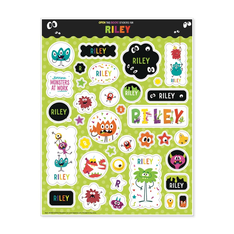 Personalized Stickers for Kids | Custom Stickers | Name Stickers ...