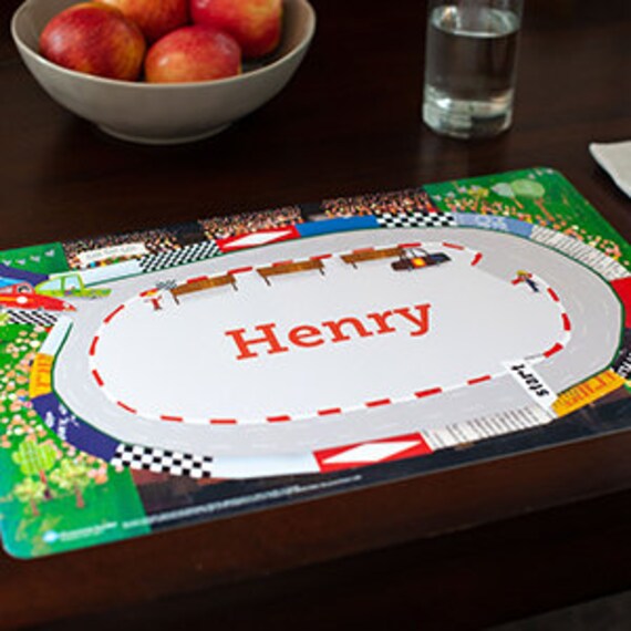 Personalized Placemat for Kids Placemat With Name PLC420 | Etsy