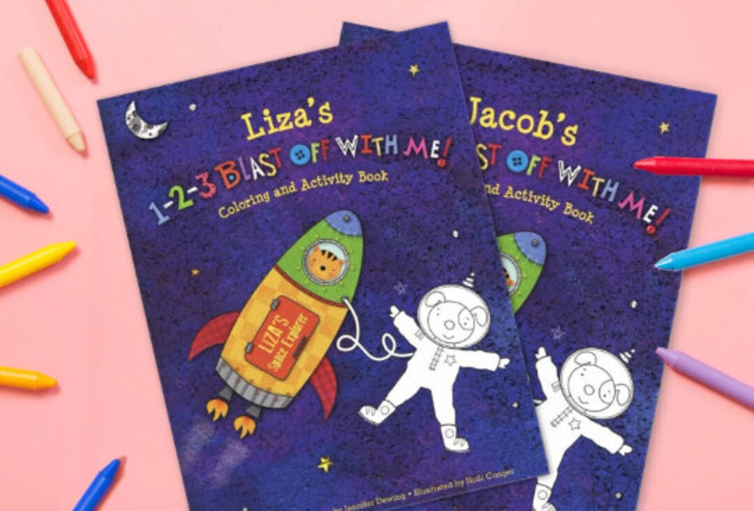 Personalized Coloring Book Customized Coloring Book Activity Book for ...