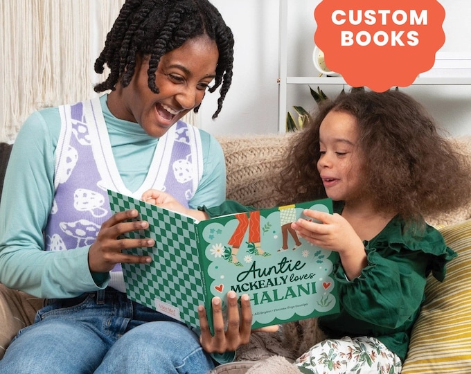 Abcs With Me Personalized Alphabet Book, Alphabet Baby Book, Baby Gift ...