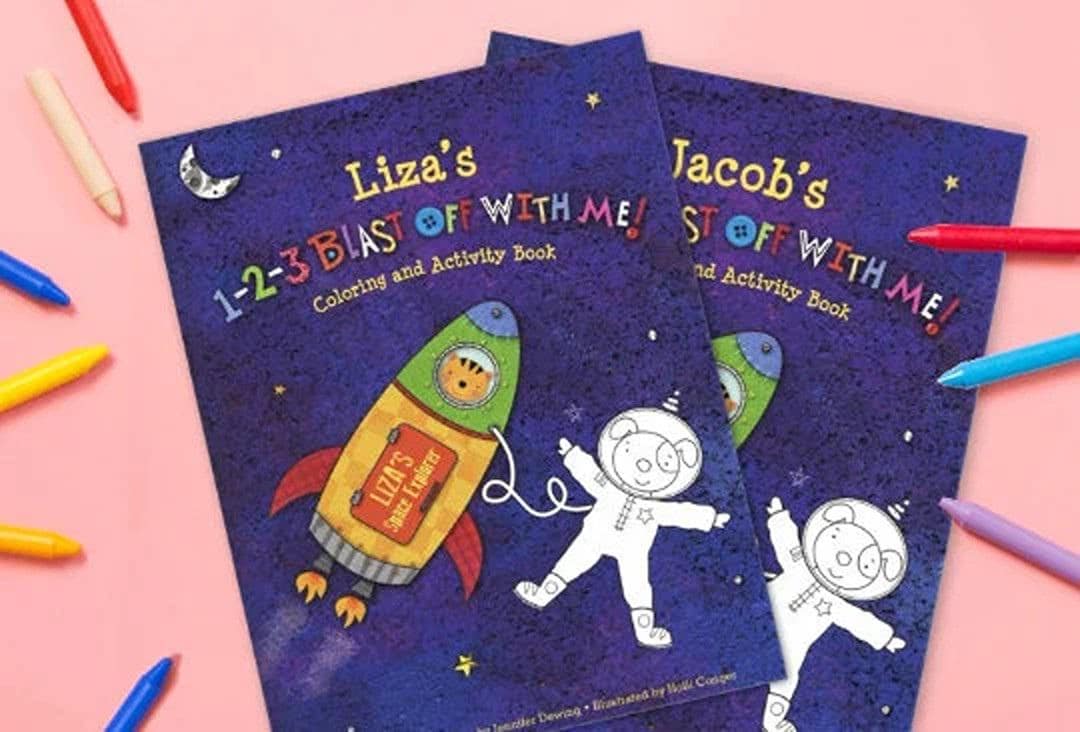 Personalized Coloring Book | Customized Coloring Book | Activity Book ...