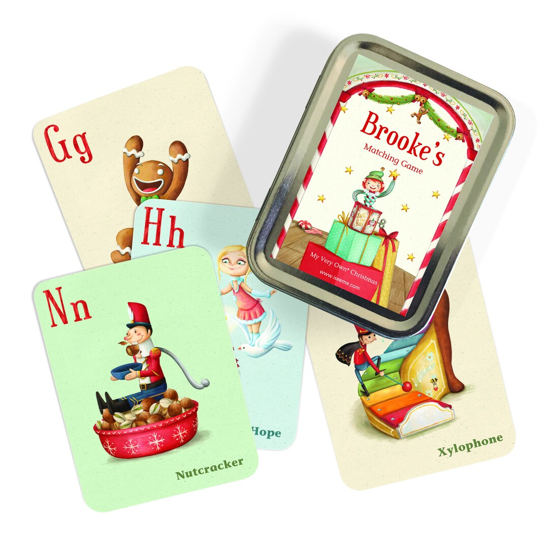 Matching Memory Cards Game ABC Flash Cards Alphabet Game - Etsy