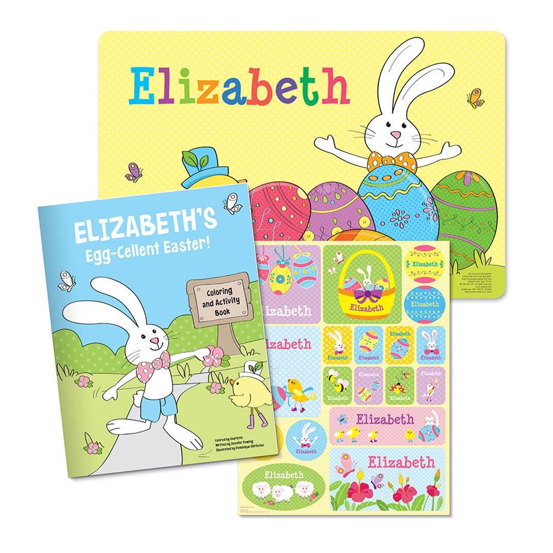 Personalized Easter Gift for Kids | Easter Basket for Boys and Girls - Etsy