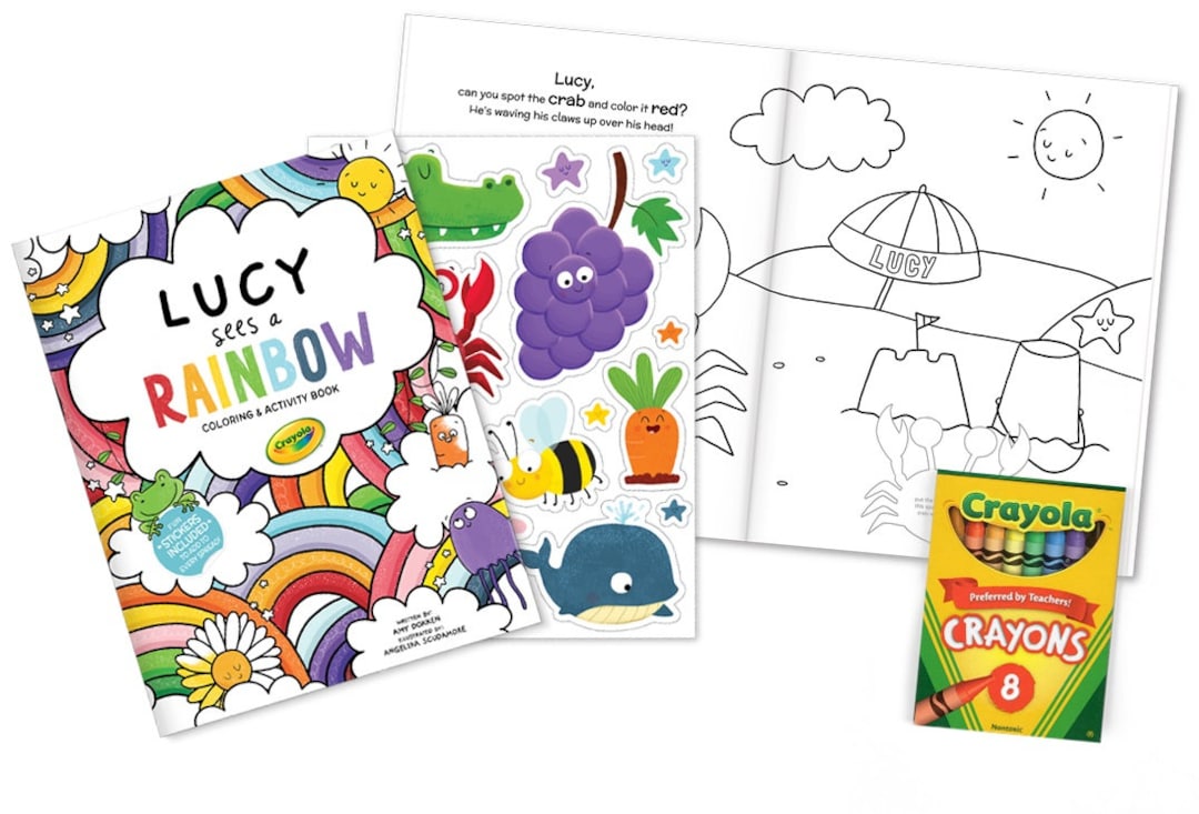 Personalized Coloring Book | Customized Coloring Book | Activity Book ...