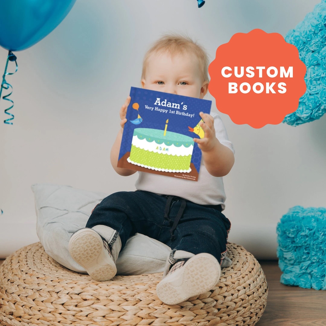 Baby's 1st Birthday First Birthday Book for BOYS Gift for Birthday My ...