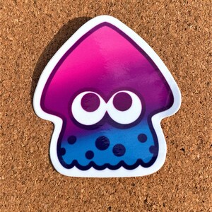 LGBTQ+ Splatoon Pride Vinyl Stickers - Etsy