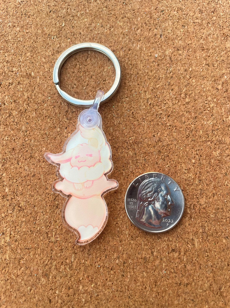 Pokemon Eevee Keychain - Etsy