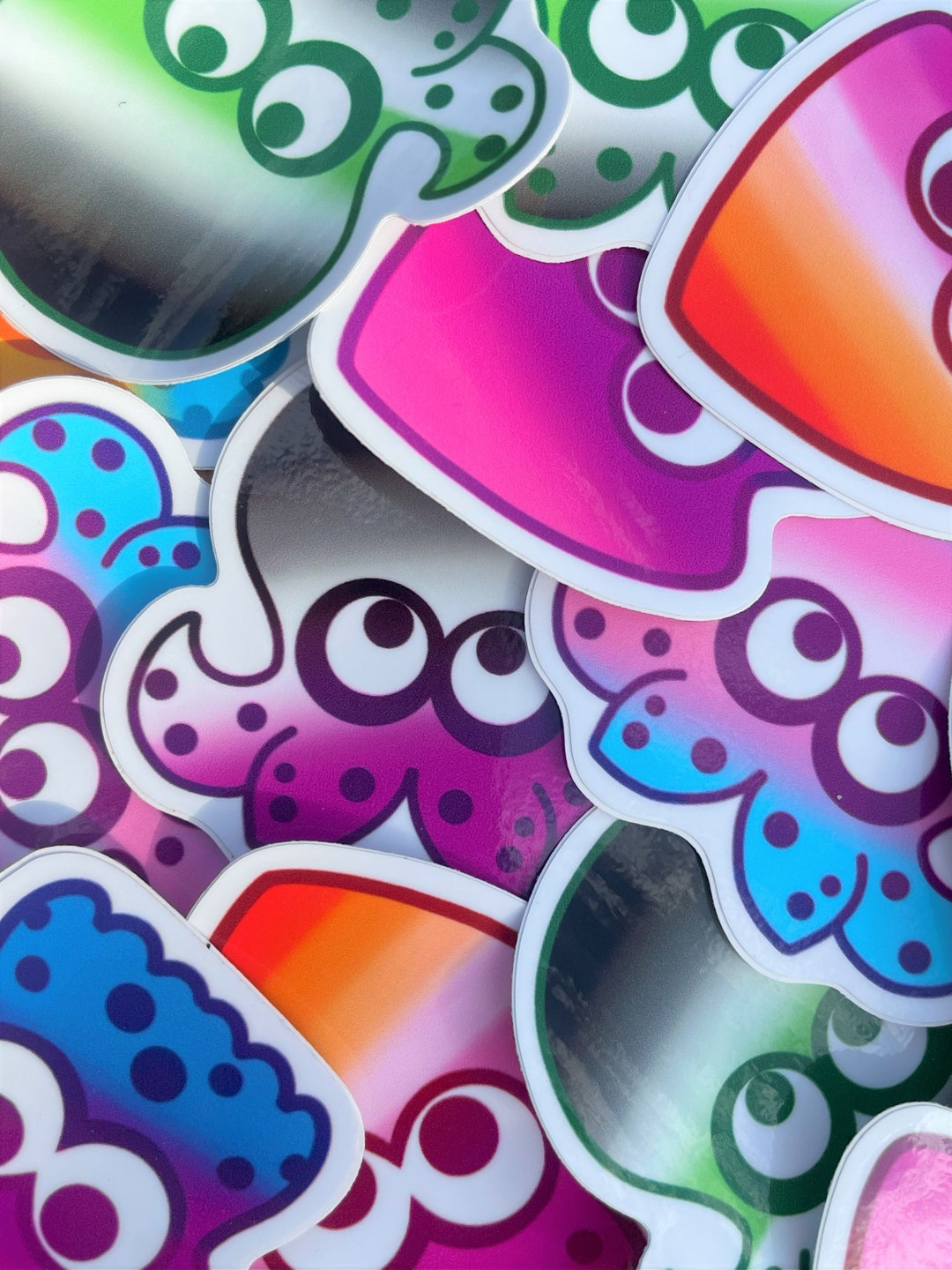 LGBTQ+ Splatoon Pride Vinyl Stickers - Etsy