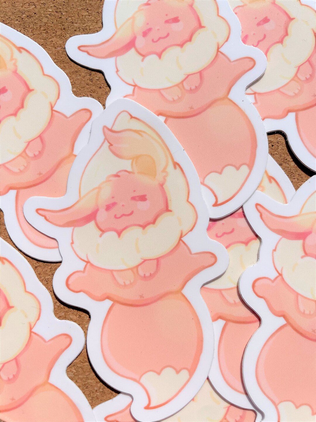 Eevee Vinyl Sticker Pokemon - Perfect for Cars, Laptops, and More - Etsy