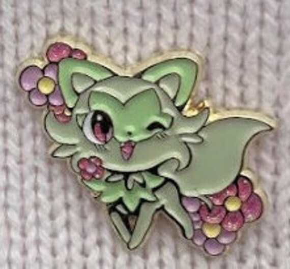 Pokémon Enamel Pins Sprigatito Sparkle Soft Enamel Metal Pin - Etsy ...
