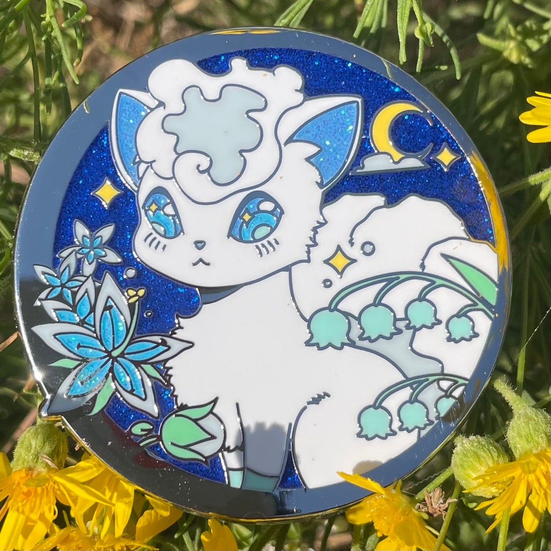 Vupix Enamel Pin - Large Pokemon 2 Inch Pin - Etsy