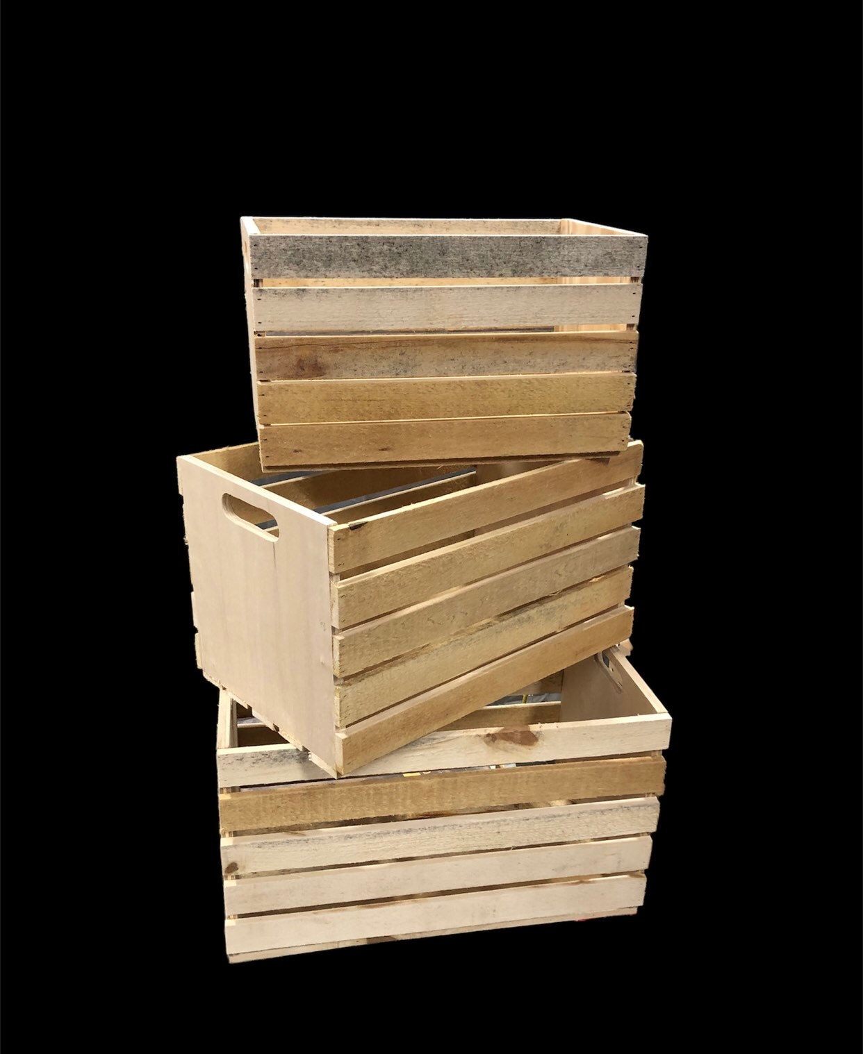 Farmhouse Rustic Crates - Etsy