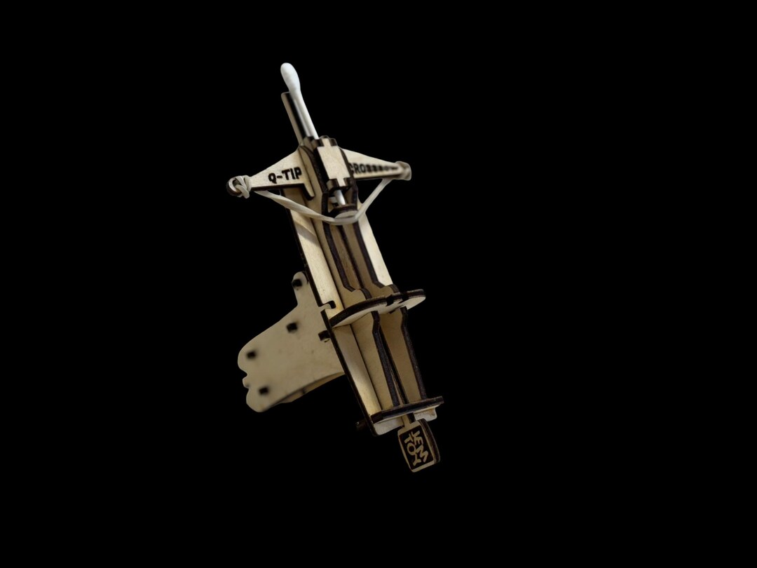 Handheld Q-tip Crossbow - Etsy