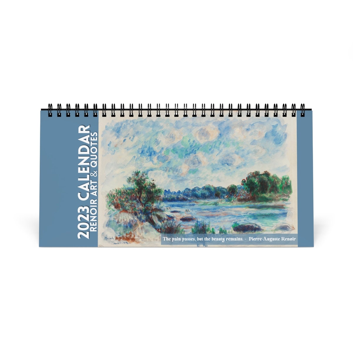 2023 Calendar, Renoir Art, Pierre Auguste Renoir Quotes, Desk Calendar ...