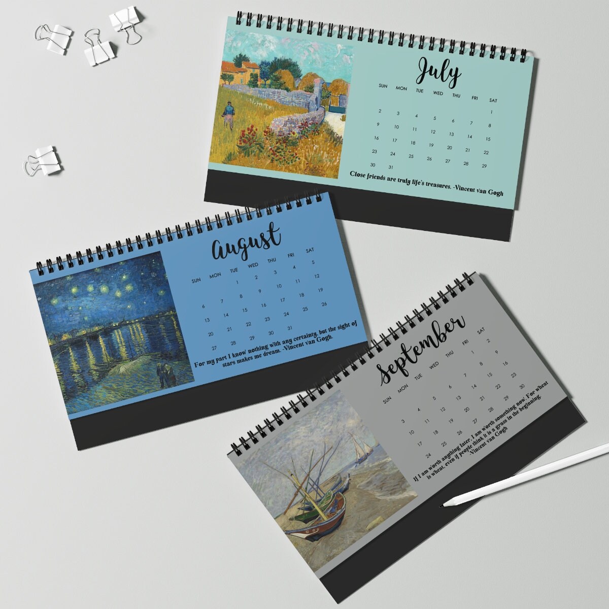 2023 Calendar, Vincent Van Gogh Art, Van Gogh Quotes, Van Gogh ...