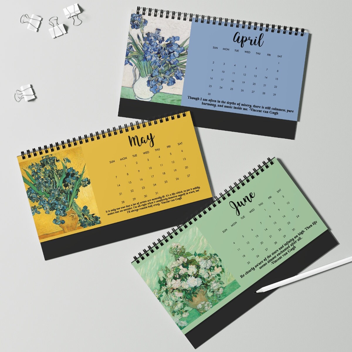 2023 Calendar, Vincent Van Gogh Art, Van Gogh Quotes, Van Gogh ...