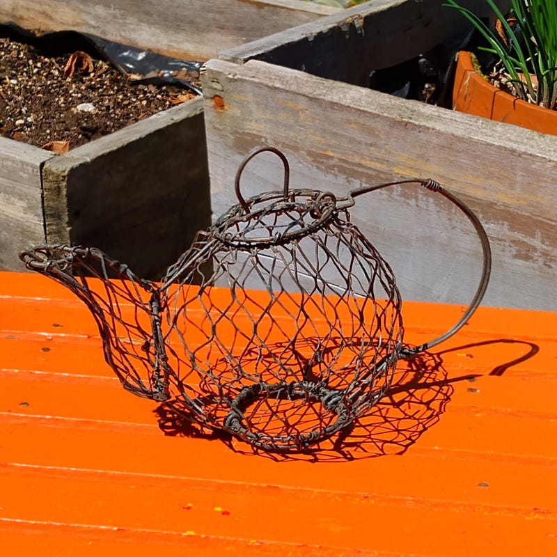 Wire Teapot - Etsy