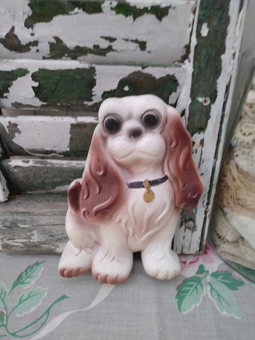 Vintage Chalkware Springer Spaniel Dog Wall Plaque Carnival Prize - Etsy