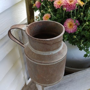 Vintage 5 Rusty Rustic Farmhouse Milk Can-fall - Etsy