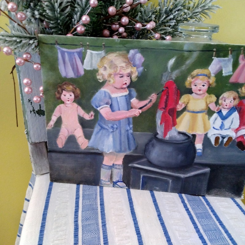 Canvas Doll - Etsy