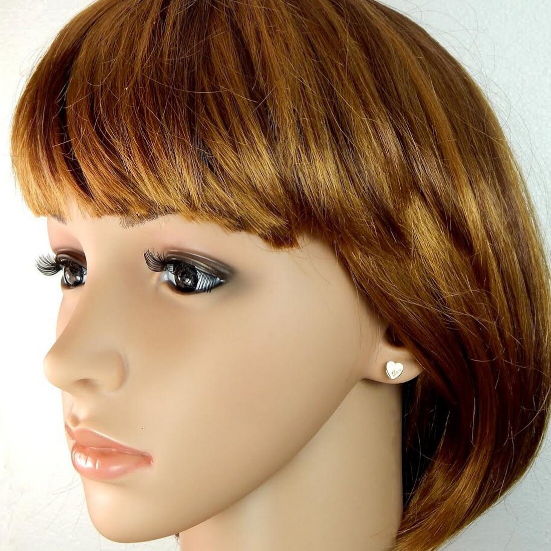 Luxury 18K Rose Gold Plated Stainless Steel Chain Love Small - Etsy