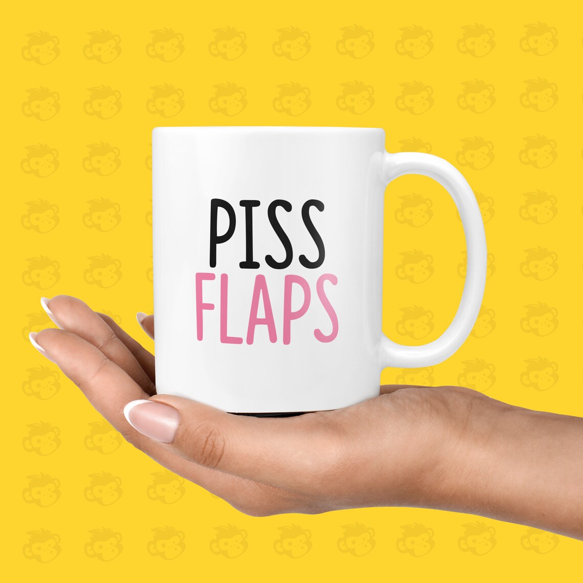 Funny & Rude Piss Flaps Gift Mug - for Birthdays, Christmas, Gift for ...