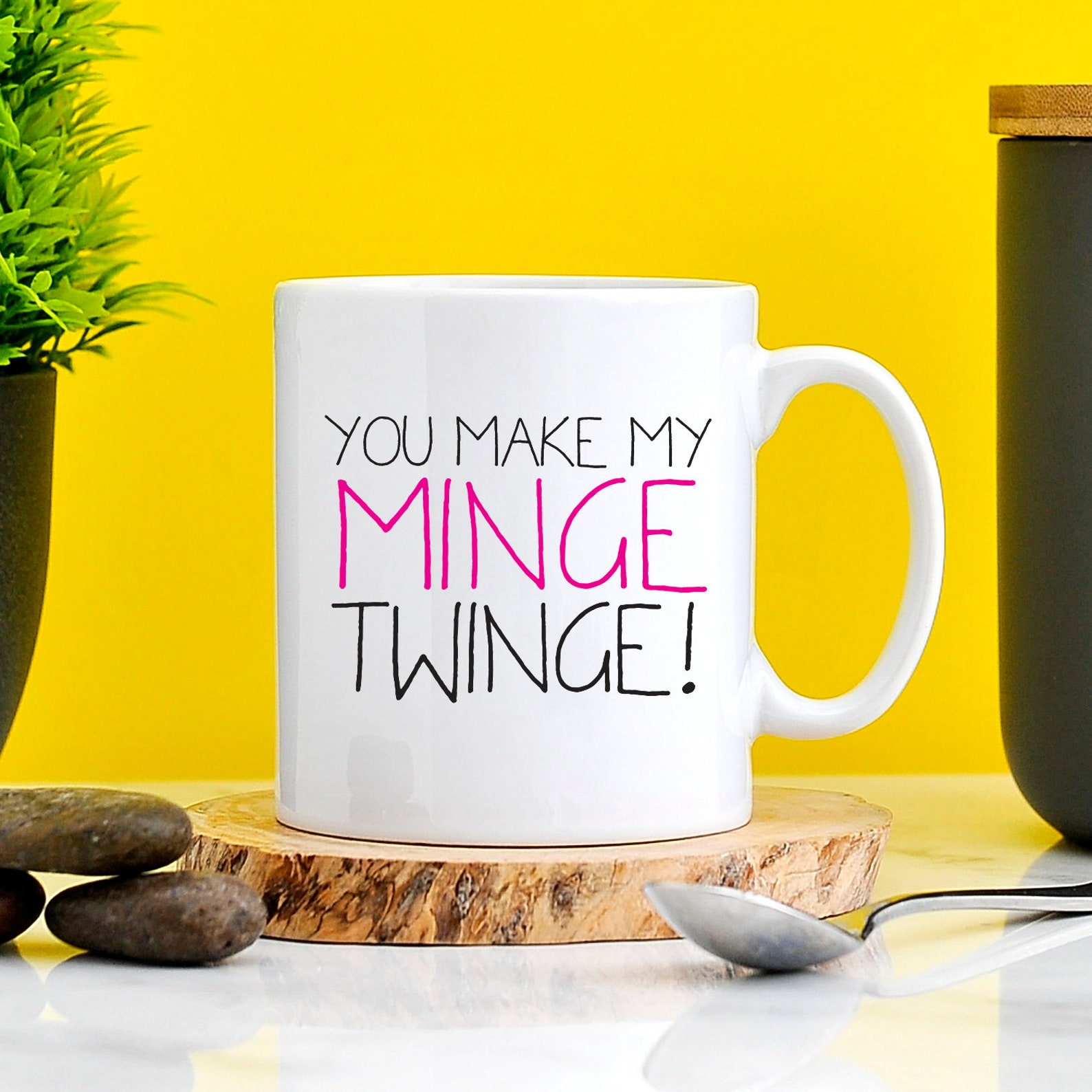 You Make My Minge Twinge Mug Funny Relationship Gifts Rude - Etsy