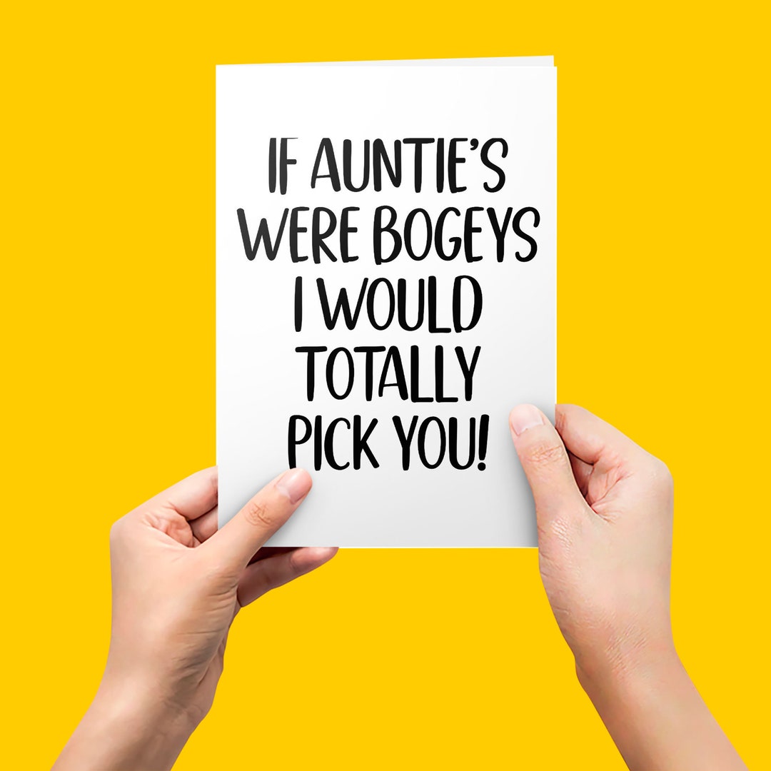 Birthday Card for Auntie From Children Kids Cards Sister Christmas ...