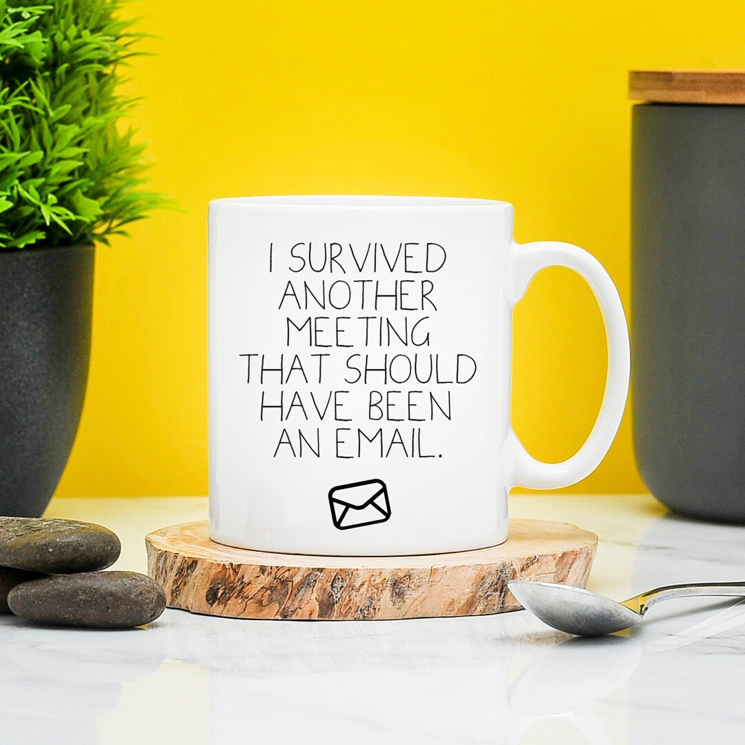 I Survived Another Meeting That Should Have Been an Email Mug | Office ...
