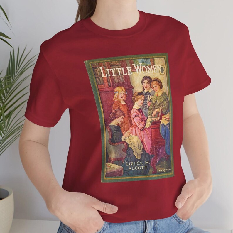Little Women Book Cover Shirt - Louisa May Alcott Classic - Etsy
