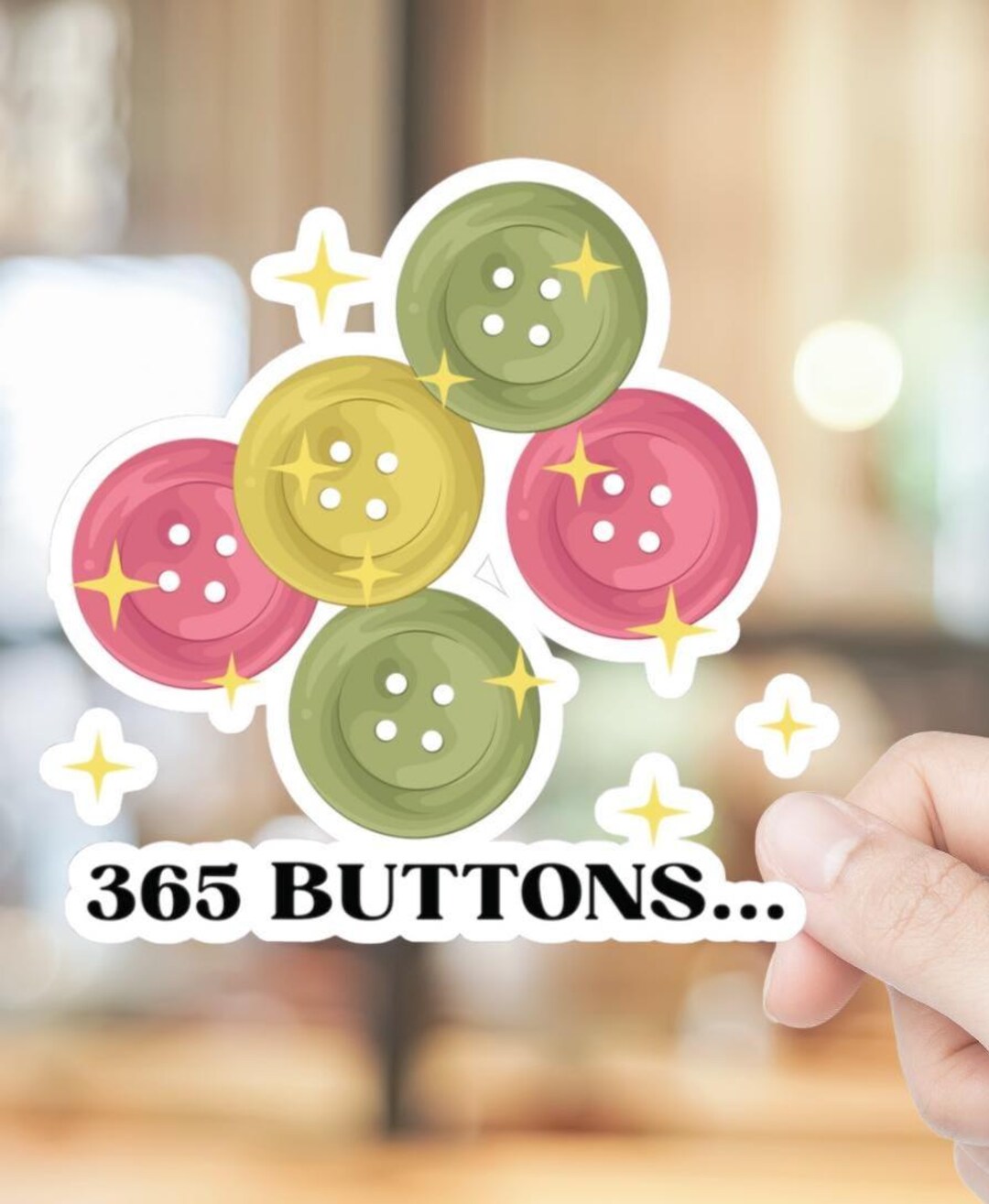 365 Buttons No Need to Explain Meme Sticker for Laptop Kindle Water ...